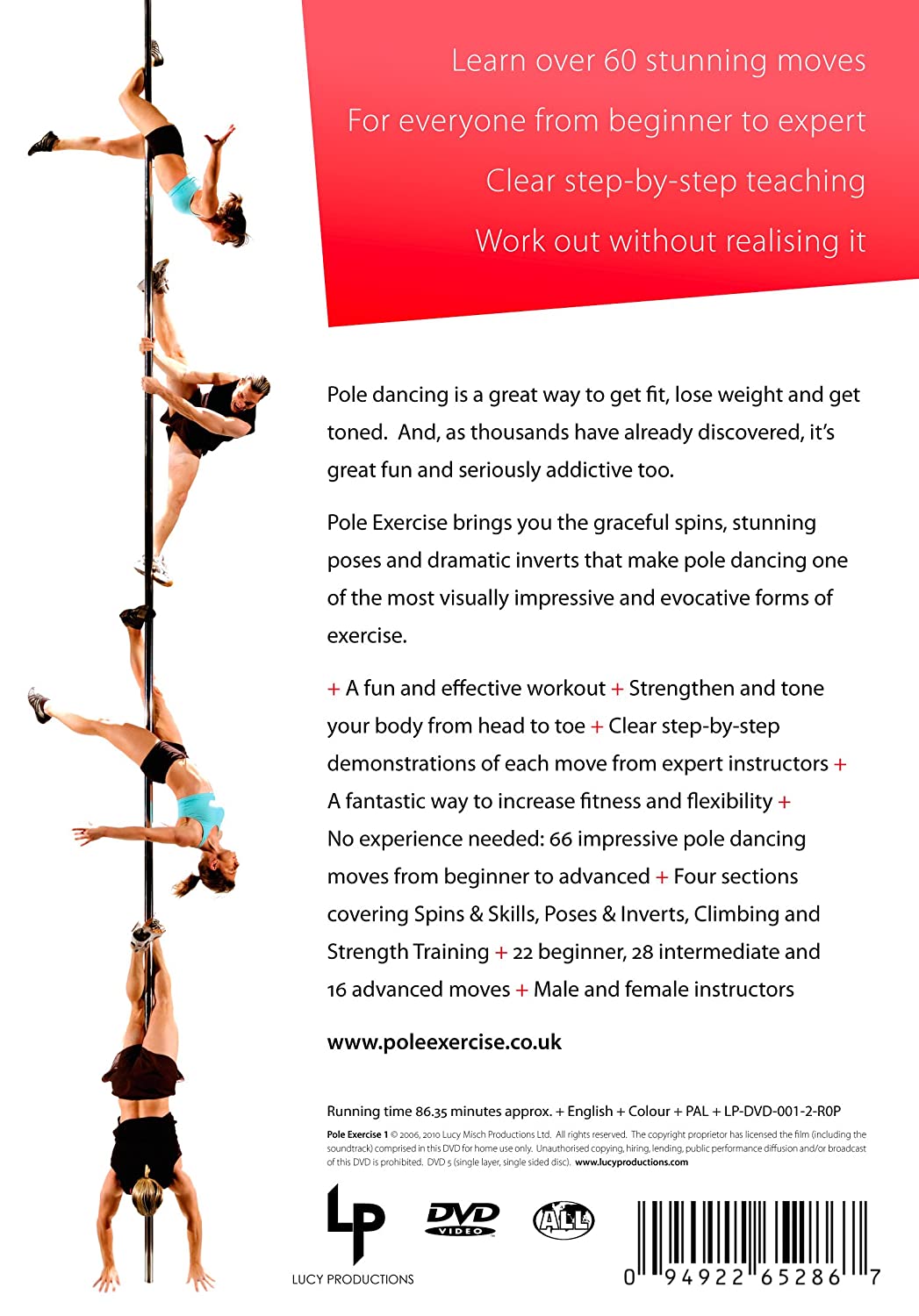 Lucy Mlsch - Pole Exercise 1 the Ultimate Pole Workout