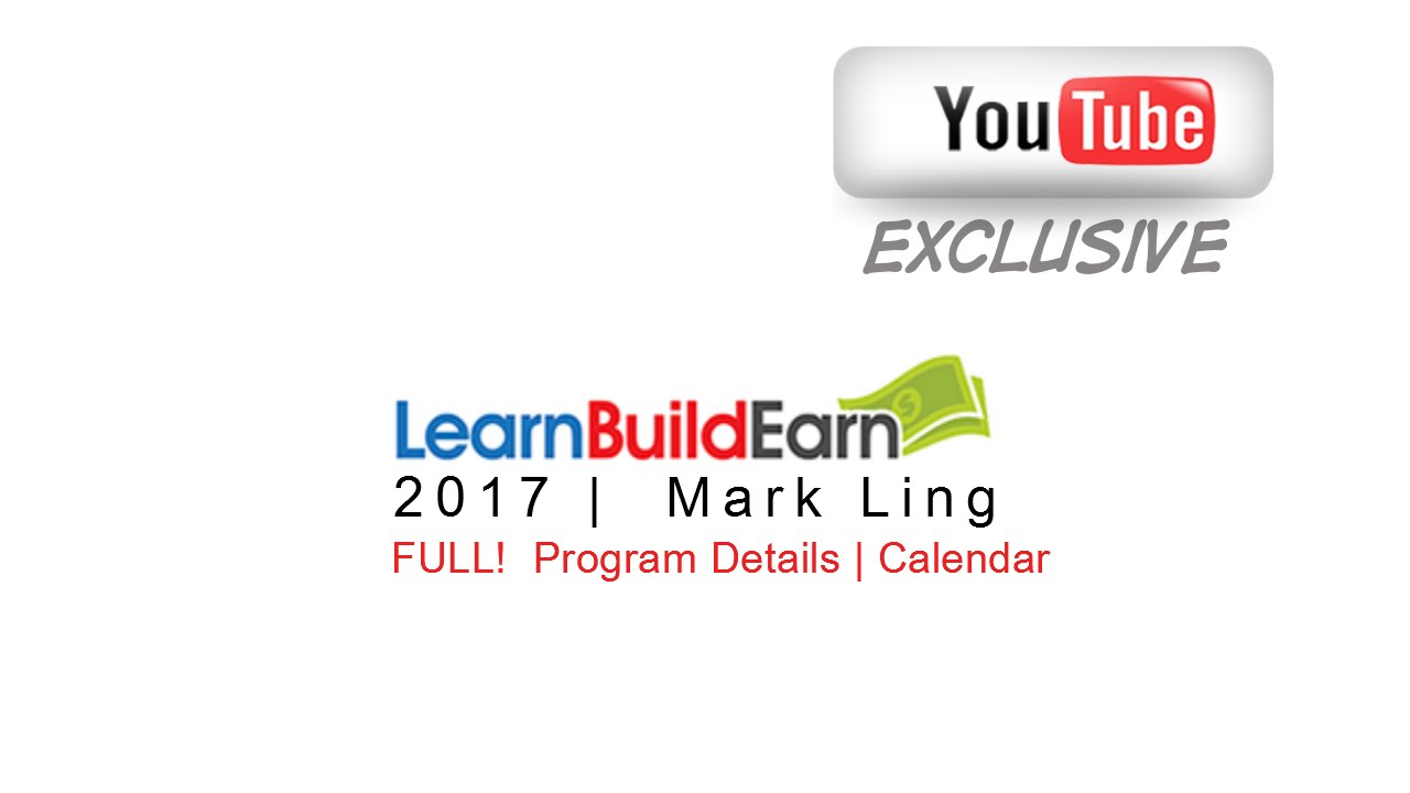 Mark Ling - Learn Build Earn 2017 - Supporting Your Learning and ... Mark Ling - Learn Build Earn 2017 - Supporting Your Learning and ...
