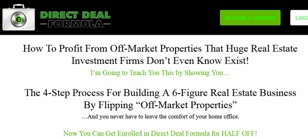 Direct Deal Formula Download