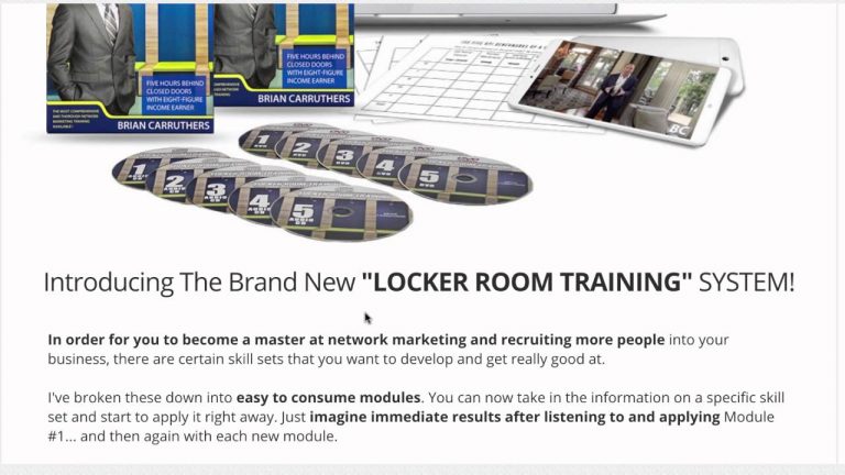 Brian Carruthers - Locker Room Training