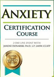 Janene M. Donarski - 2-Day: Anxiety Certification Course, watch Janene M. Donarski