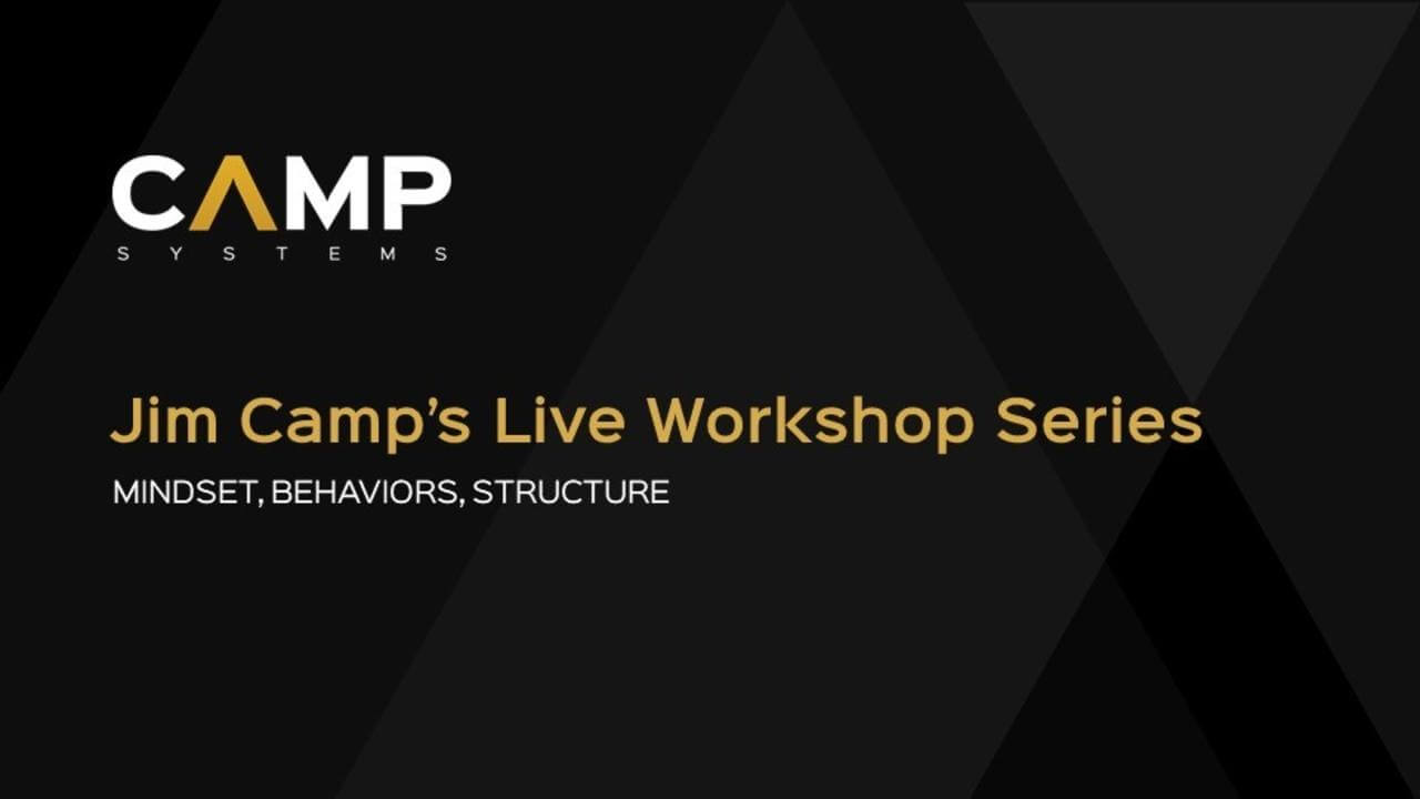 Jim Camp - Live Negotiation Workshop Series