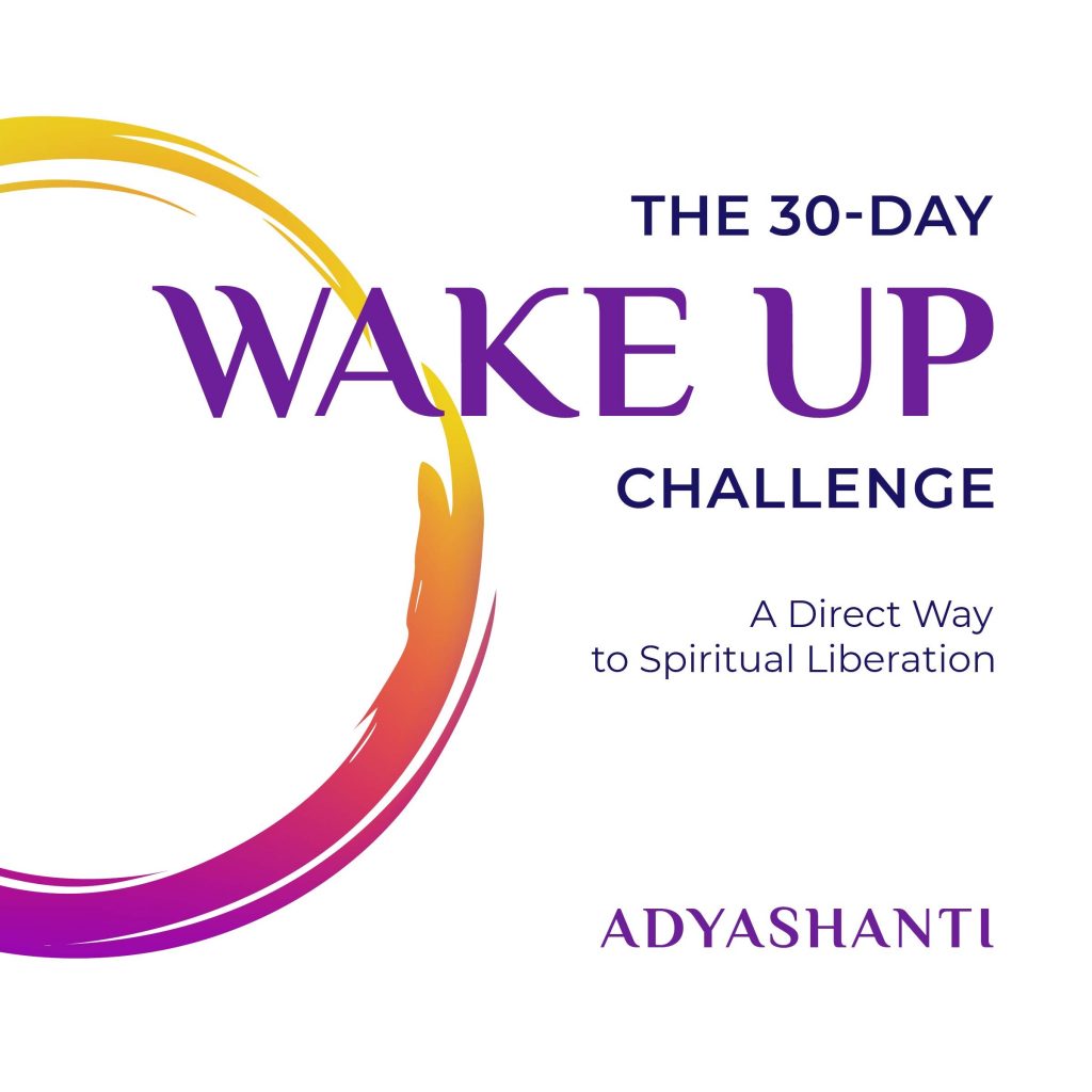 Adyashanti - The 30-Day Wake Up Challenge - A Direct Way to Spiritual ...