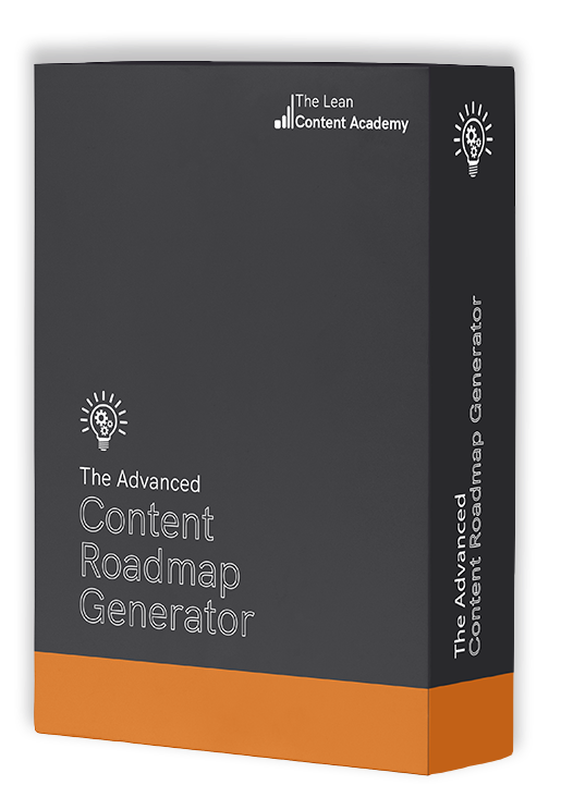 Lean Content Academy - Advanced Content Roadmap Generator - Supporting ...
