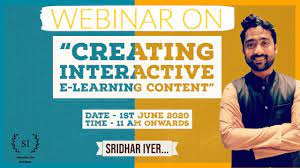 Sridhar Iyer - Create Interactive elearning Content - Supporting Your ...