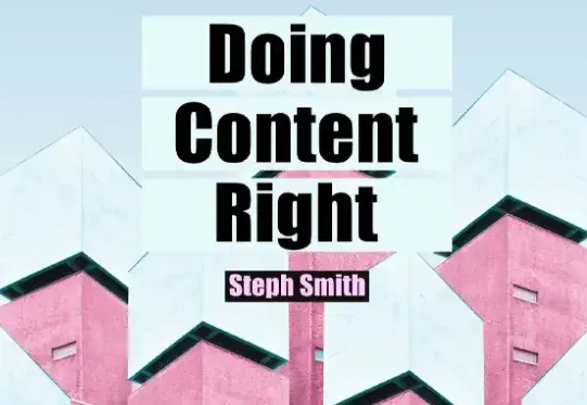 Steph Smith – Standing Out in 2021 Doing Content Right - Supporting Your Learning and Development