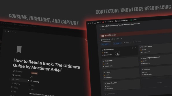 CoreOS + CreatorOS (Notion) Bundle (LTD Version) - Supporting Your Learning and Development