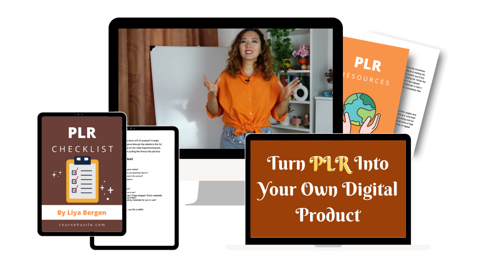 Course Hustle - Turn PLR Into Your Own Digital Product - Supporting ...