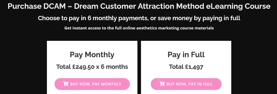 Dr Tim Pearce - DCAM - Dream Customer Attraction Method - Supporting ...