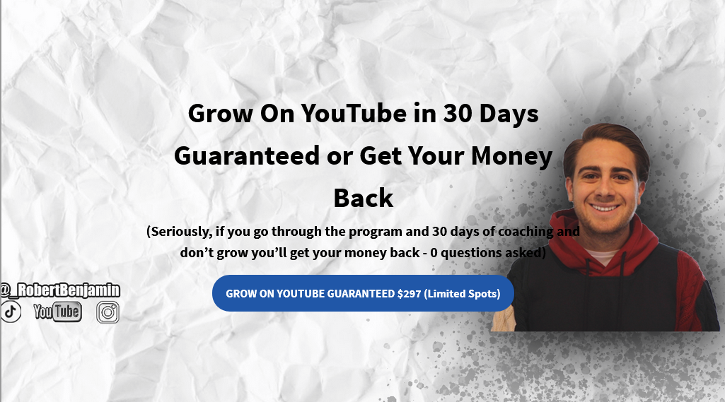 Robert Benjamin - YouTube Shorts Mentorship Program - Supporting Your ...