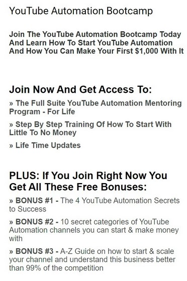 GrowChannels - YouTube Automation Bootcamp - Supporting Your Learning and Development