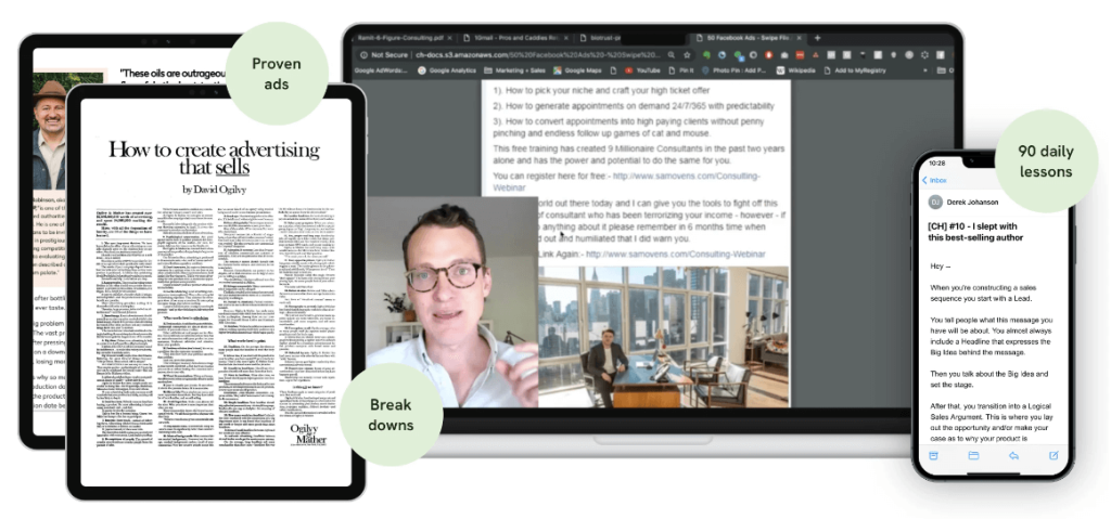 Derek Johanson - CopyHour - Supporting Your Learning and Development
