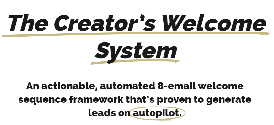 Jeff Felten - Creator’s Welcome System - Supporting Your Learning and ...