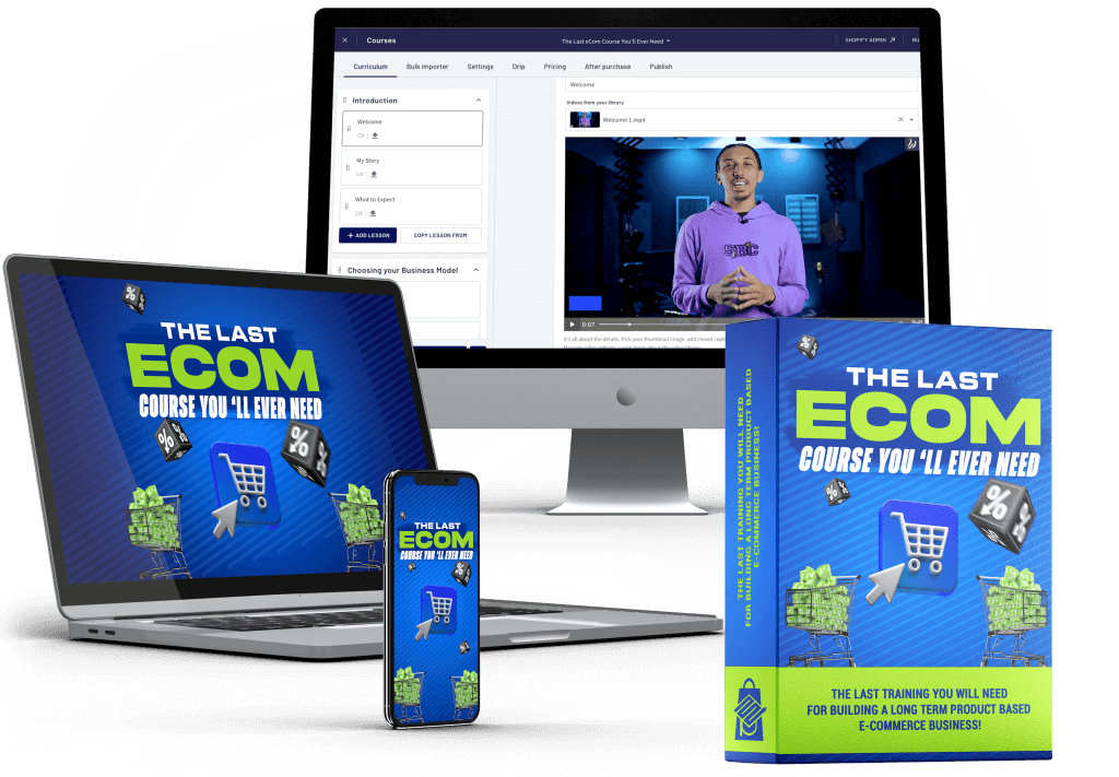 Justing Phillips - The Last eCom Course - Supporting Your Learning and Development