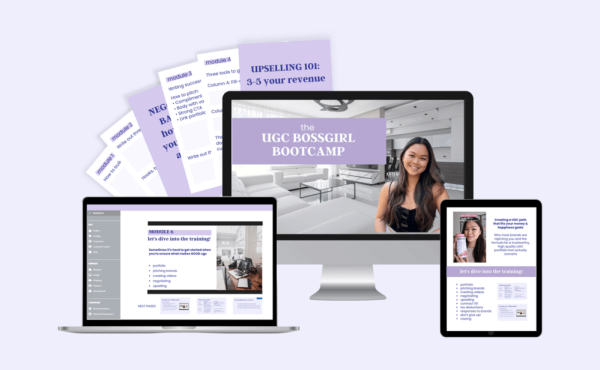 Linda Lin - The UGC Bossgirl Bootcamp & The Social Media Growth Bootcamp - Supporting Your ...