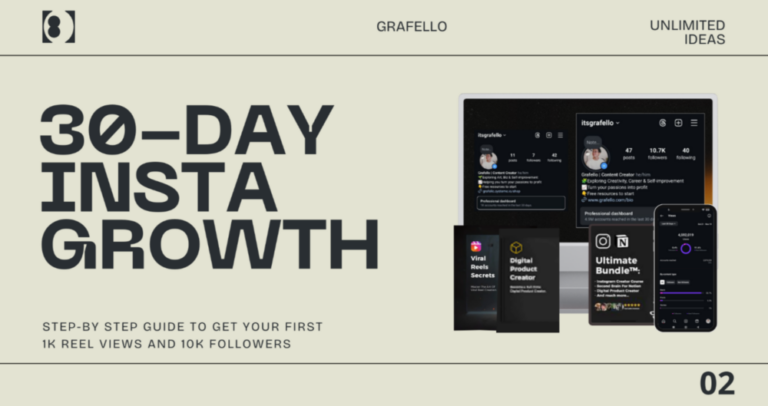 30-Day Insta Growth - Your Step-by-Step Guide to 10K+ Followers Instagram Growth Guide ...