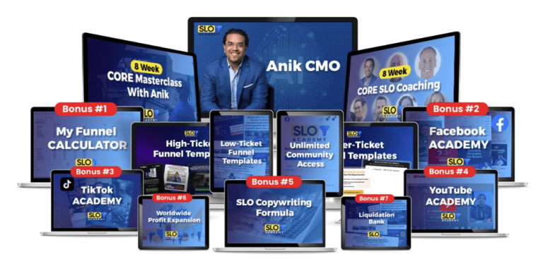 Anik Singal - SLO Academy - Supporting Your Learning and Development