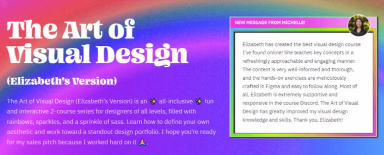 Elizabeth Lin - The Art of Visual Design Bundle - Supporting Your ...