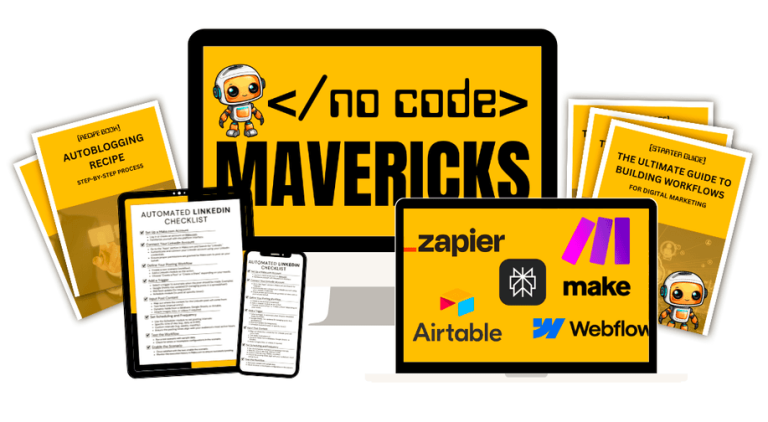 Justin Brooke - No Code Mavericks (BF Bundle) - Supporting Your Learning and Development